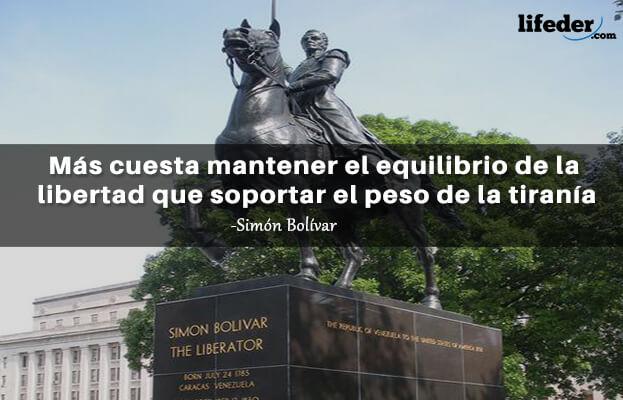 As 100 melhores frases de Simón Bolívar - Maestrovirtuale.com