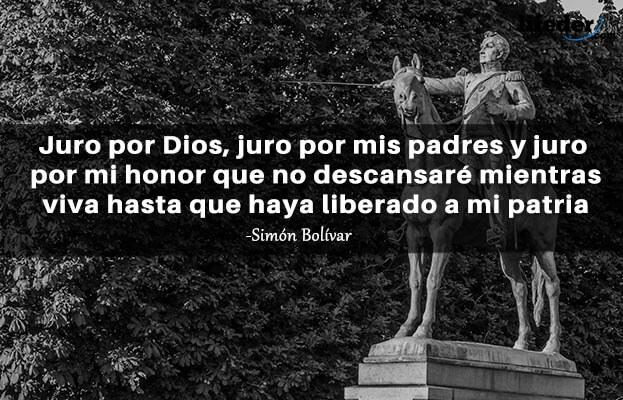 As 100 melhores frases de Simón Bolívar - Maestrovirtuale.com
