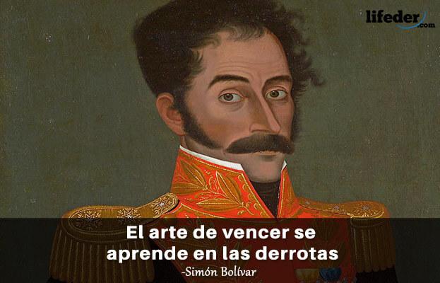 As 100 melhores frases de Simón Bolívar - Maestrovirtuale.com