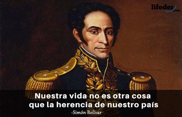 As 100 melhores frases de Simón Bolívar - Maestrovirtuale.com