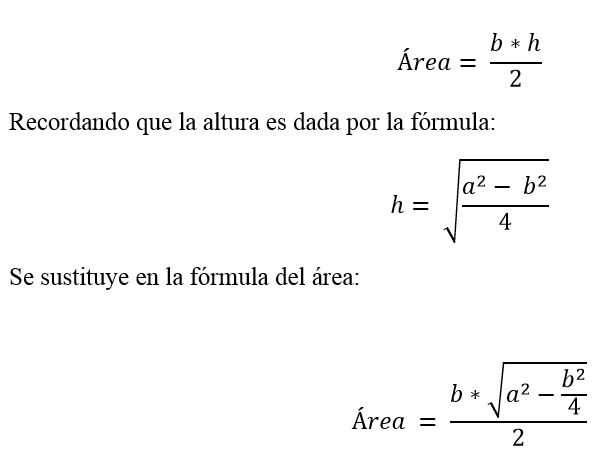Ligebenet trekant: karakteristika, formel og areal, beregning ...