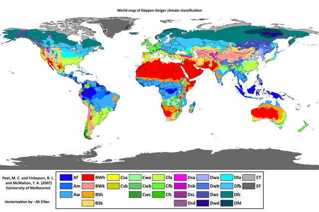 Clima seco: características, tipos, localização - Maestrovirtuale.com
